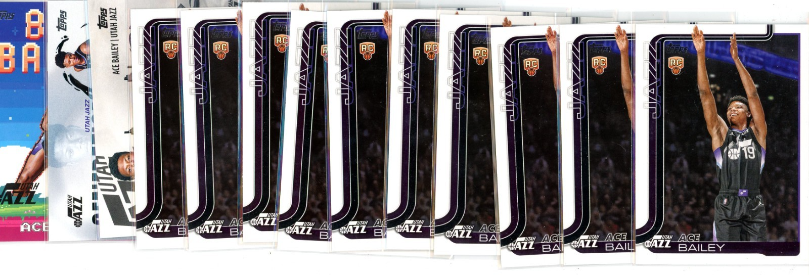 2025-26 Topps Ace Bailey RC Rookie 13 Card Lot (ER) | eBay