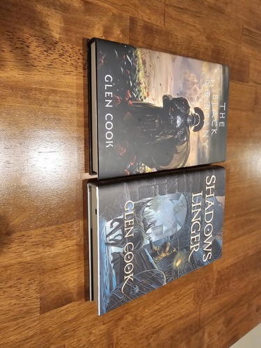 The Black Company & Shadows Linger by Glen Cook SL/HC Midworld Press | eBay