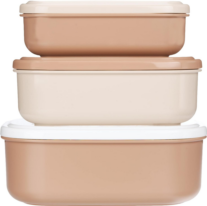 (Set of 3) JAPAN Miffy Rabbit Khaki Beige Wht Mascot Box Lunch ...