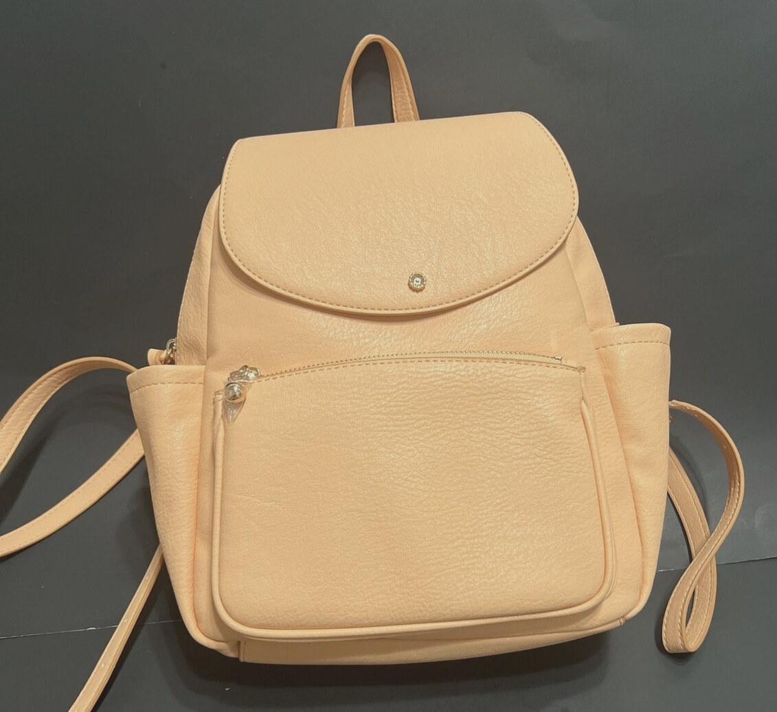 Womens Purse Backpack Knapsack LC LAUREN CONRAD Faux Leather Designer ...