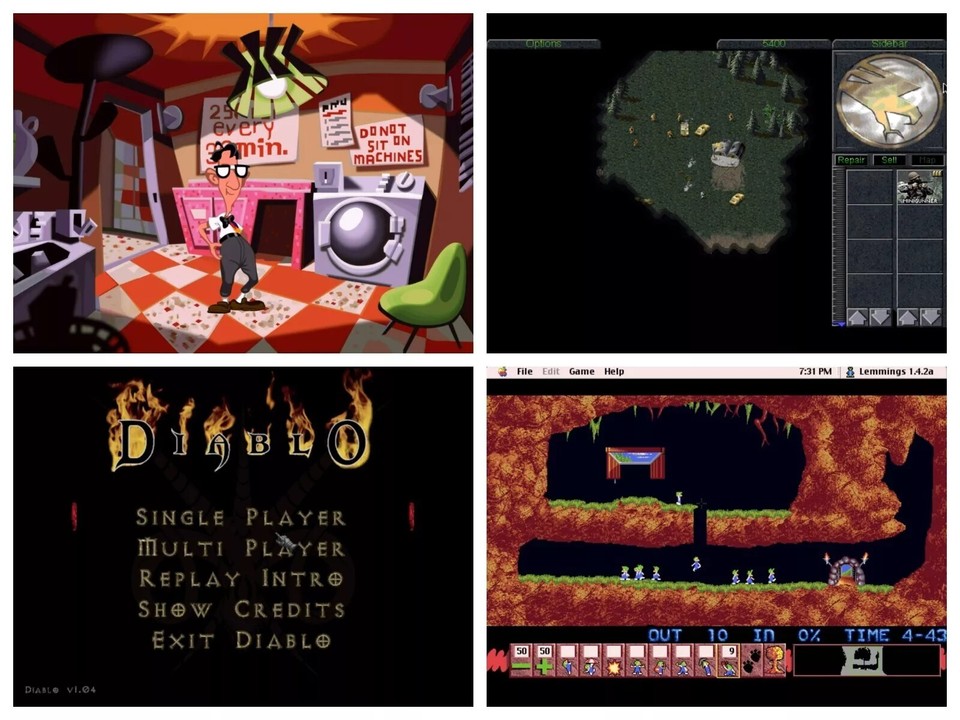 Apple iBook G3 Clamshell Blueberry 300MHz 576MB RAM 128GB SSD OS 9 ...