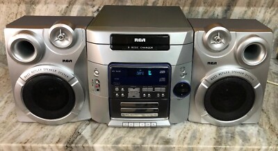 RCA RS 2635 AM FM Cassette Home Theater Compact Audio System CD Fixer ...