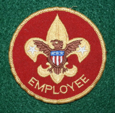 BOY SCOUT ADULT POSITION PATCH - EMPLOYEE | eBay