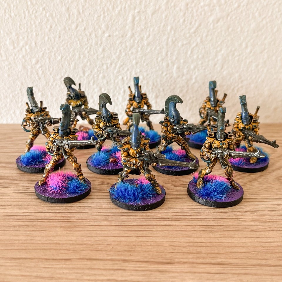 Warhammer 40k Aeldari - Painted Eldar Craftworlds Army - BoxedUp (250 ...
