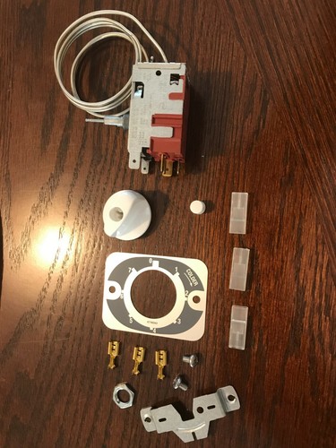 DANFOSS service kit (077B7103) replacement thermostat with push button ...