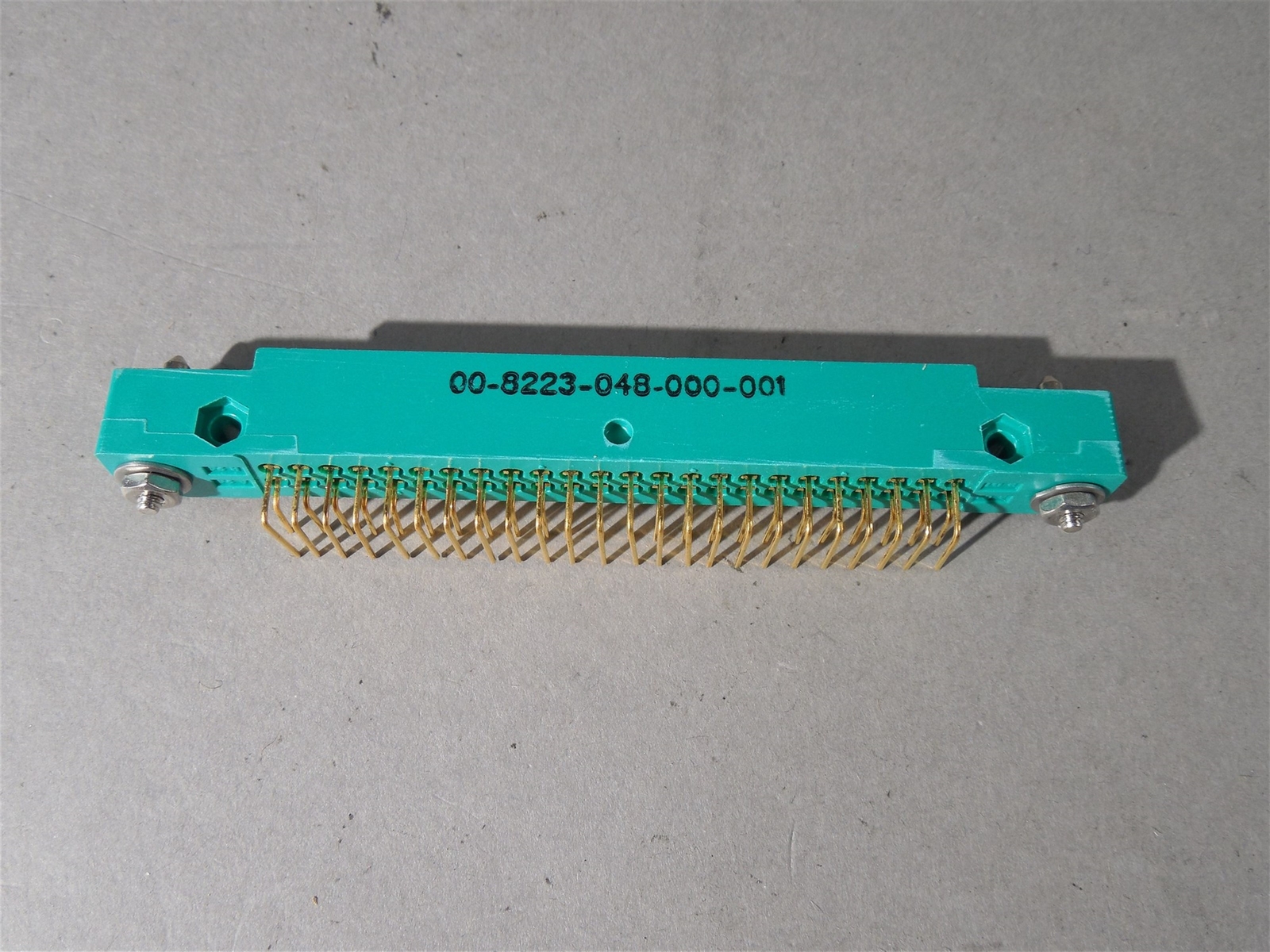 Lot of 5 Elco Connector 48 Gold Tuning Fork Contacts 00-8223-0480-00 ...