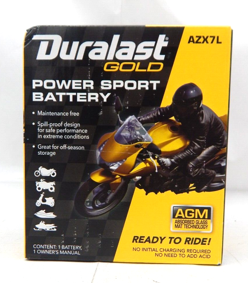 Duralast Gold Motorcycle Battery