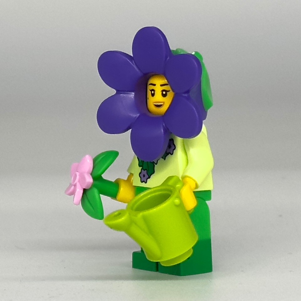 LEGO BAM Dark Purple Flower Girl Minifigure Watering Can Q2 2023 Spring ...