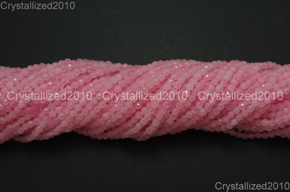 AAA Natural Gemstones Faceted Round Beads Crystal Quartz Amethyst 2mm ...