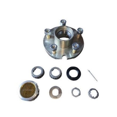 EZ Loader 5 Lug BT150A Oil Bath Hub Kit 1-1/16 Straight Spindle 300 ...