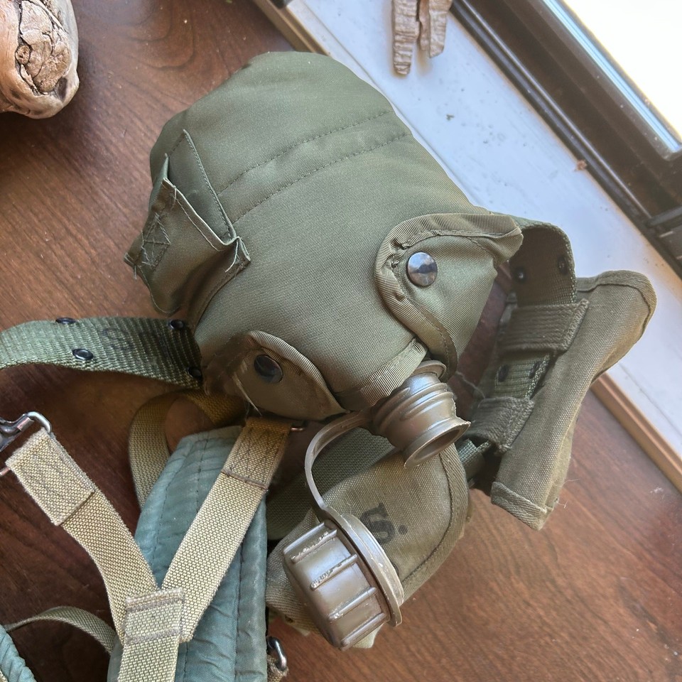 US Military Alice field gear Durable Hiking Nylon 2 Canteens pouches | eBay