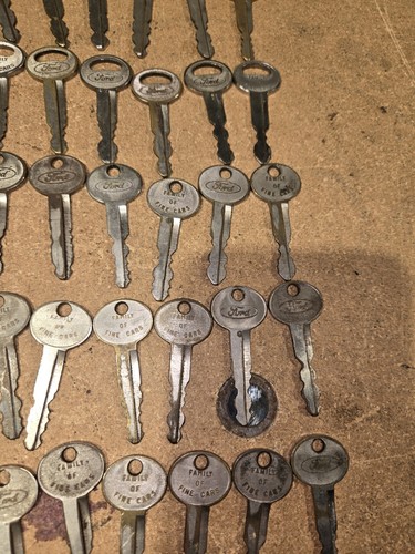 Vintage Ford Key Automotive Car Ignition Key 1970s 1980s 1990s Car ...