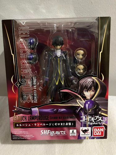 S.H.Figuarts Code Geass Lelouch Lamperouge zero R2 costume Figure ...