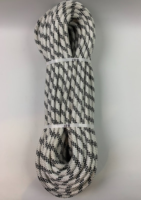 P.R. Static Master™ Static Kernmantle Rappelling Rope White/W Black- 1/ ...