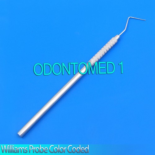 Williams Probe Color Coded Marking Dental Periodontal Instruments | eBay