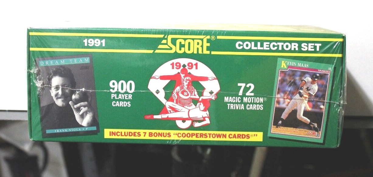 1991 Score Factory Complete Set of 900 Cards 72 Magic Motion Trivia ...
