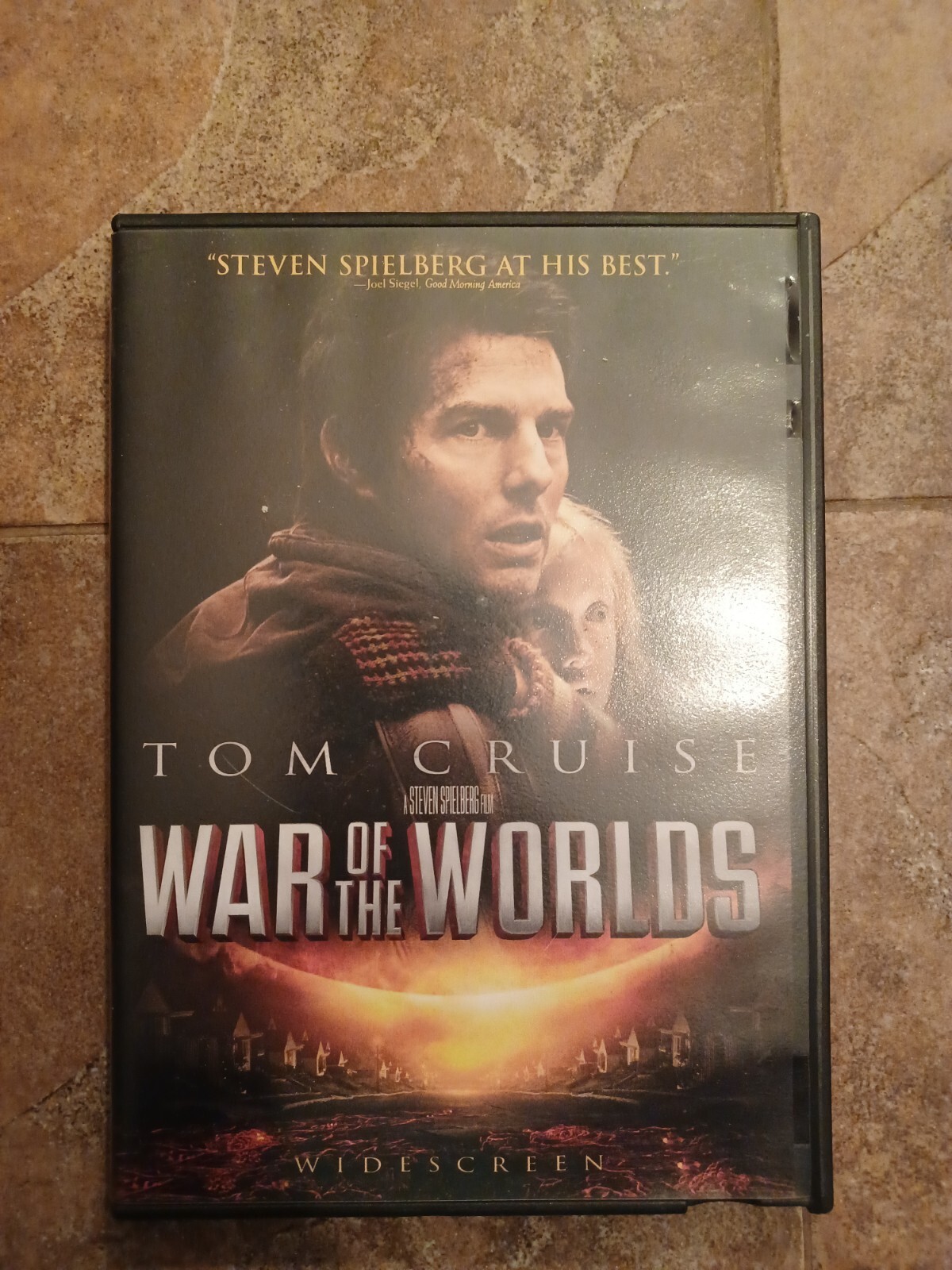 War of the Worlds (DVD, 2005, Widescreen) Tom Cruise Sci-Fi Classic ...