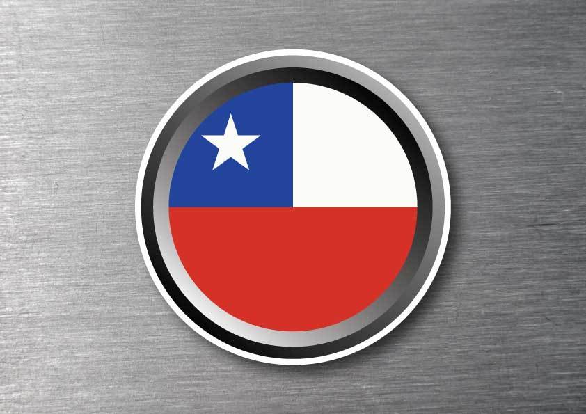 Chile flag sticker quality water & fade proof vinyl car ipad | eBay