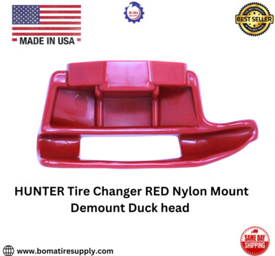 (3) Pack HUNTER Tire Changer RED Nylon OEM Mount Demount Duck head USA ...