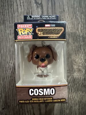 FUNKO POP! KEYCHAIN: Guardians of the Galaxy - Cosmo [New Toy] Vinyl ...