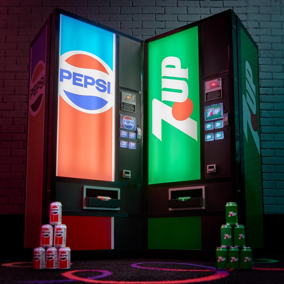 Quarter Arcades Pepsi Vending Machine Retro 80s Mini Arcade Collectible ...