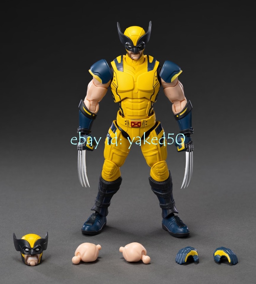 Wolverine Model Kits Figure Marvel Deadpool & Wolverine Blokees Toy 5 ...