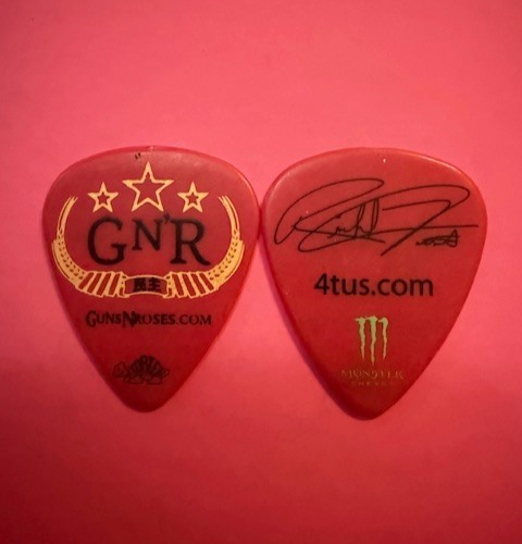 GUNS N ROSES / RICHARD FORTIS / TOUR GUITAR PICK | eBay