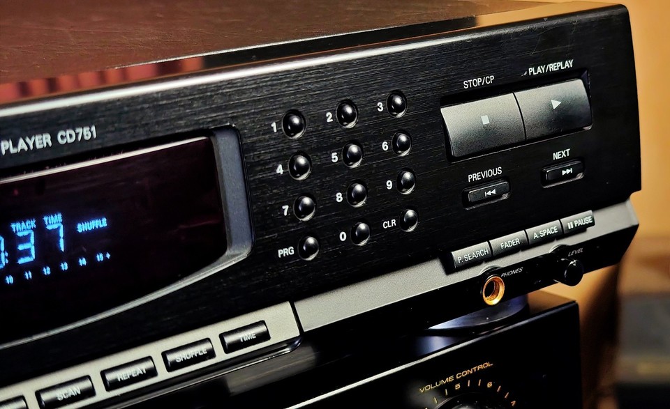 BEAUTIFUL & RARE Philips CD751 CD Player ~ STUNNING Sound Quality ...