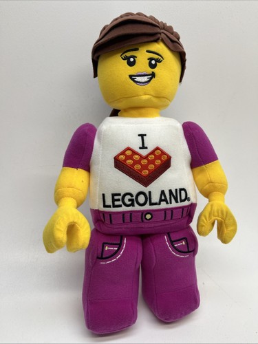 Legoland Theme Park Exclusive I Love Legoland Girl Plush Character Doll ...