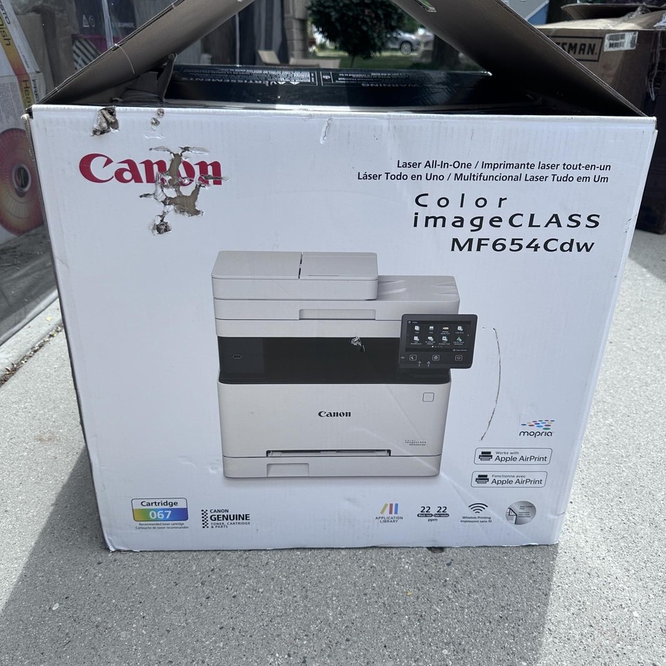 Canon imageCLASS MF654Cdw Wireless Color All-in-One Laser Printer | eBay