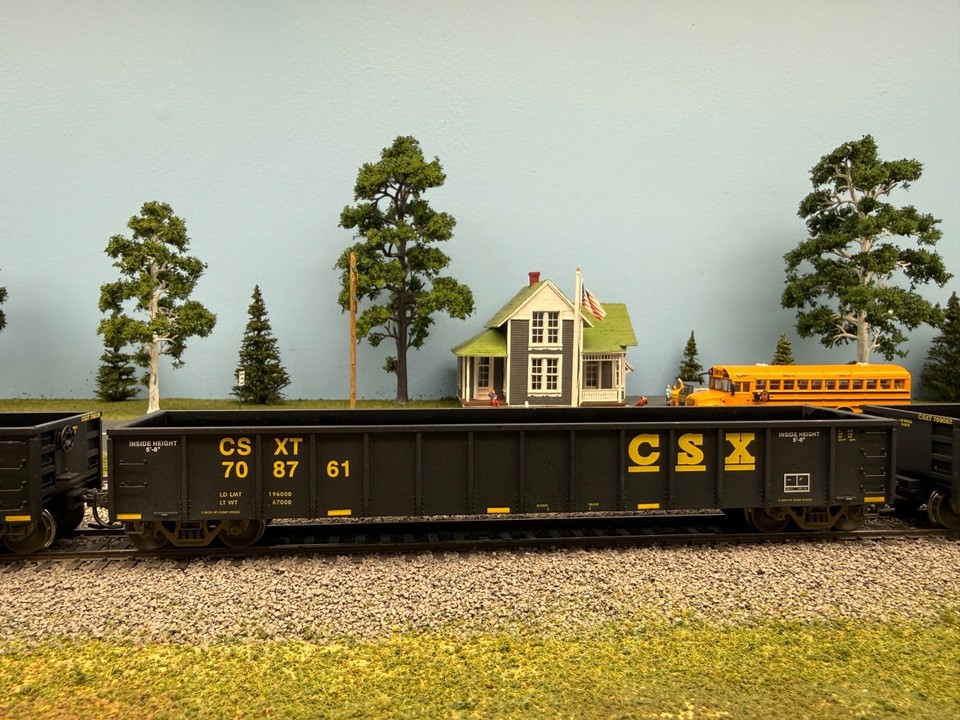 Athearn CSX 52' Mill gondolas Qty 5 Custom Great Price! | eBay