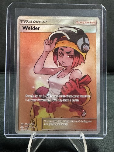 Pokemon Welder 214/214 Full Art Unbroken Bonds Sun & Moon | eBay