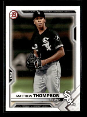 2021 Bowman Paper Matthew Thompson Chicago White Sox #BP-74 5 Card Lot ...