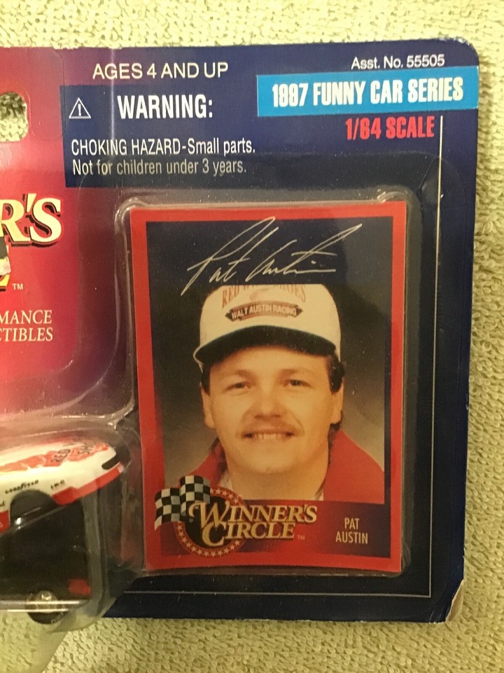 1997 Winners Circle PAT AUSTIN Red Wing Shoes NHRA Funny Car 1/64 ...