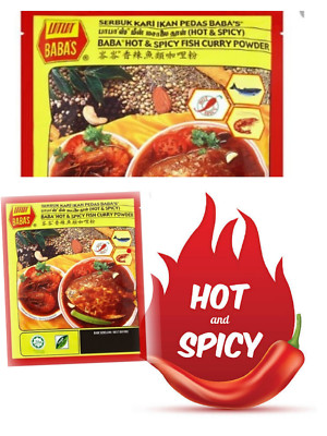 "hot & spicy" BABA’S 🇲🇾 FISH CURRY POWDER 250GM MALAYSIAN BRAND |HALAL ...
