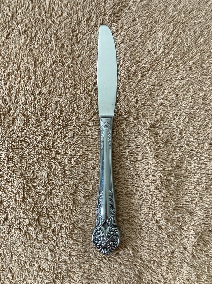 Vintage 1966 Cosmos Stainless Steel STATESMAN Dinner Knife 9" Rare Made ...