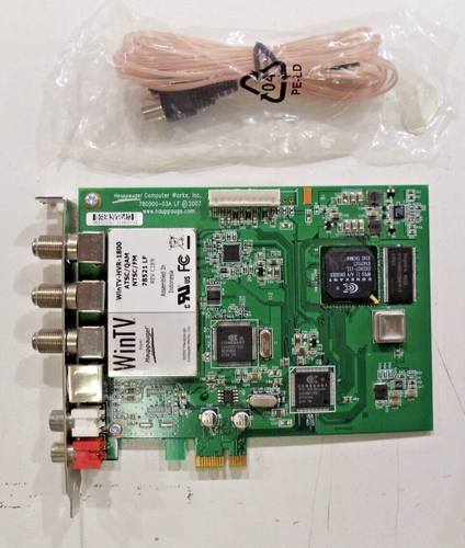 Happauge WinTV-HVR-1800 TV Tuner FM Card w/FM Antenna | eBay