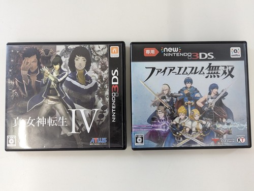 S1037 Ship Free Nintendo 3DS Fire Emblem Megami Tensei Japan Game soft ...