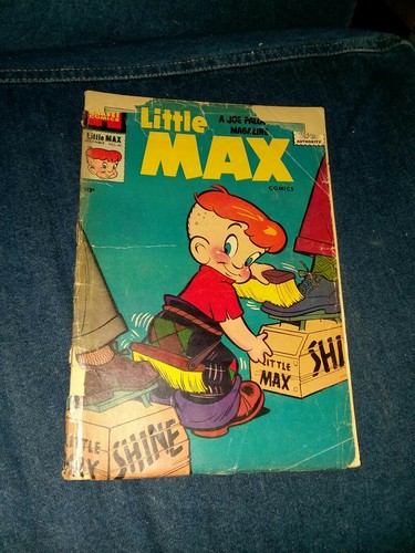 Little Max #44 harvey golden age comics 1956 joe palooka strip classic ...