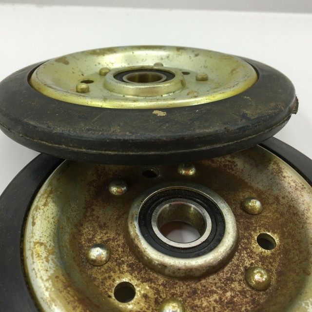 2 Scorpion 749785 Vintage Snowmobile Bogey / Idler Wheels NOS OEM Part ...