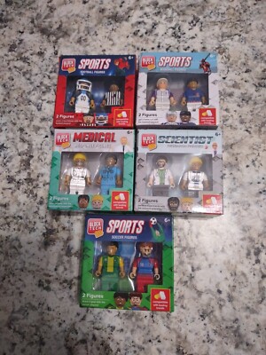 Block Tech Figures Set Of 5 | eBay