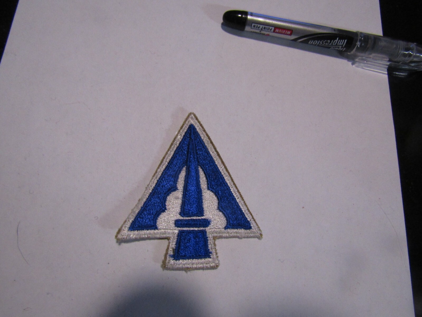 ORIGINAL MILITARY PATCH SEW ON WW2 ERA NO GLOW US ARMY 22ND CORPS | eBay