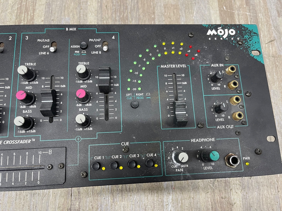 Rane MM8Z Mojo DJ Mixer No Power Adapter | eBay