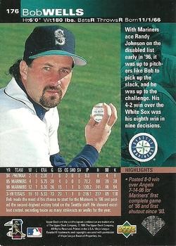 Bob Wells #176 Seattle Mariners 1997 Upper Deck Near Mint or Better | eBay