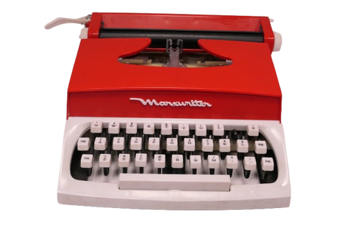 Marx Marxwriter Red Toy Typewriter | eBay