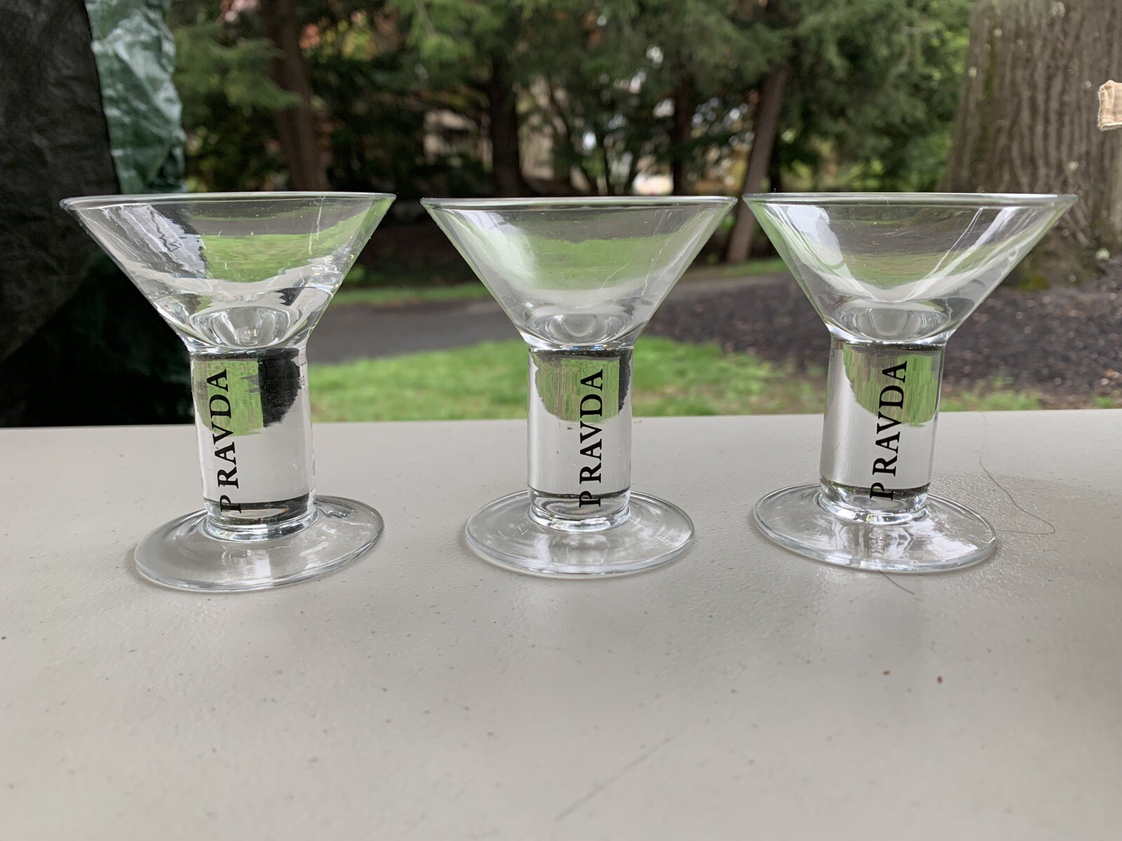 Pravda Glass Barware Mini Martini glasses 11 Polish Luxury glassware | eBay