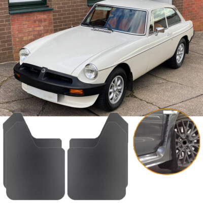 For MG MGB MGC 4* Flexible Rally Sport Mud Flaps Splash Mudguards ...