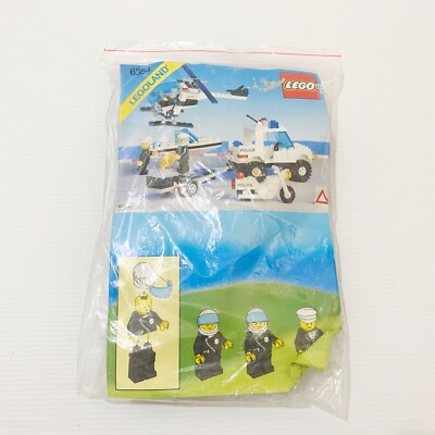 Lego Legoland City Town Set Pursuit Squad 6354 - Vintage - Complete ...