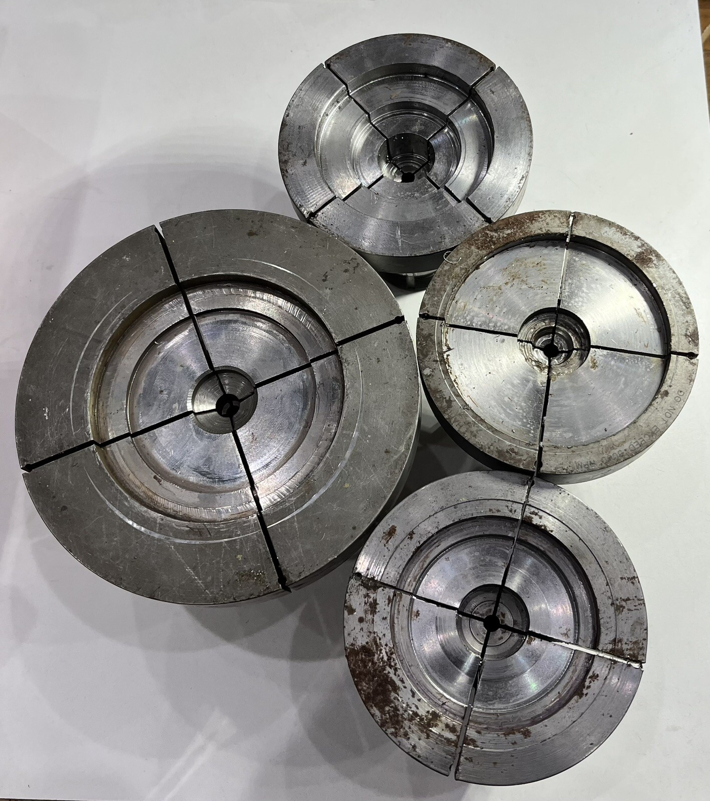 3J Step Chuck Lathe Mill Round Emergency Collet Different outside ...