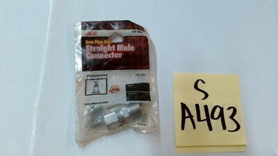 49294 Ace Straight Male Connector | eBay